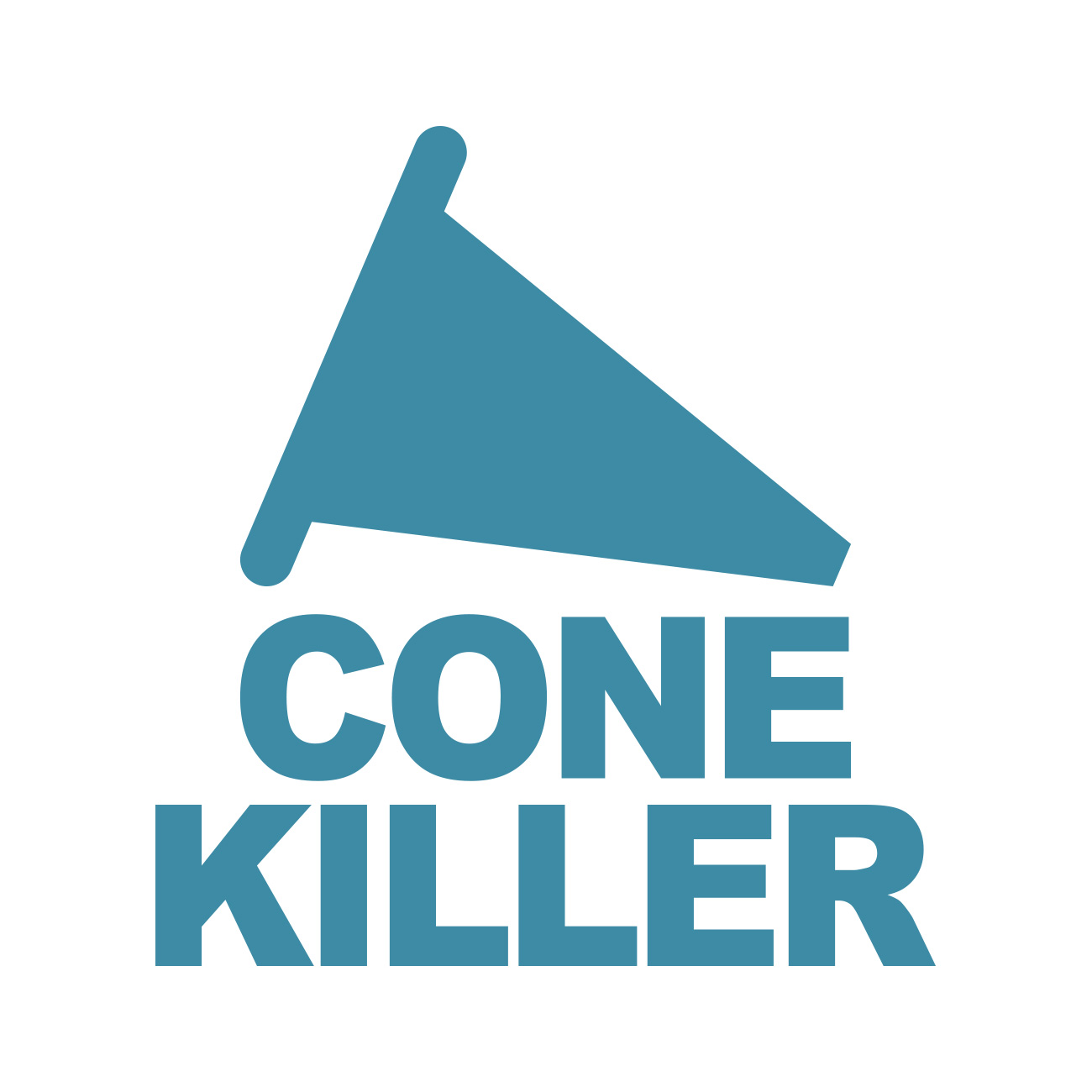 Cone Killer Sticker Decal Die Cut - Self Adhesive Vinyl - Weatherproof ...