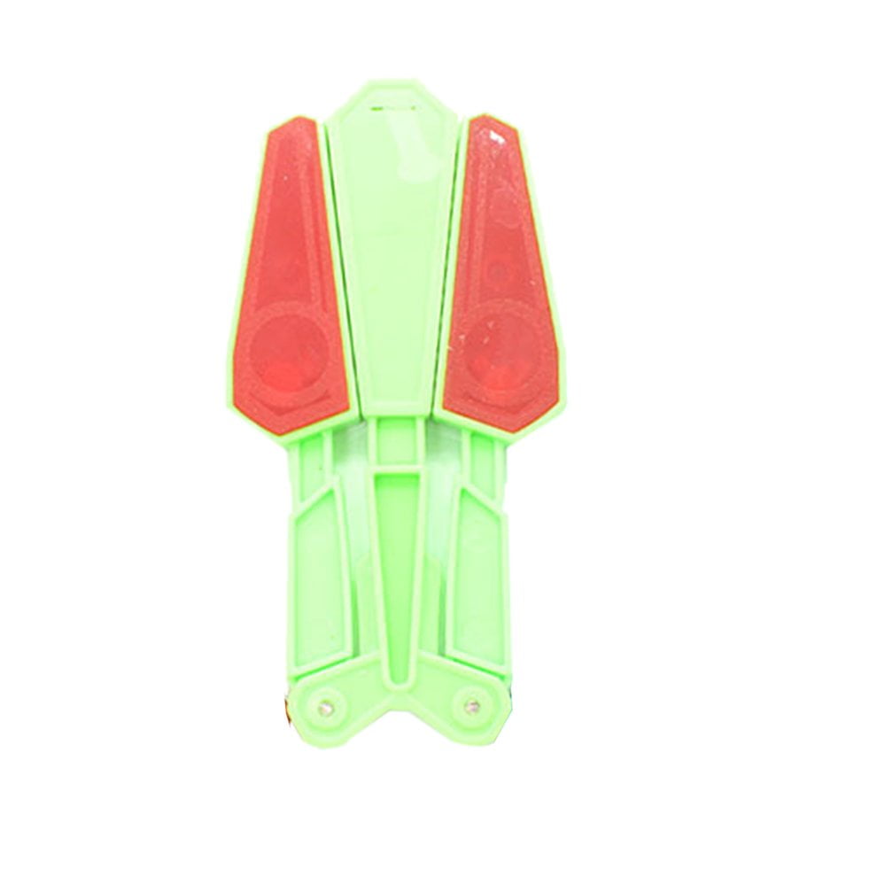 Super Cool Portable Size LED Light Up Butterfly Knife Toys Children ...