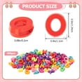400pcs Large Alphabet Letter Beads,A-Z Large Alphabet Letter Charms for ...