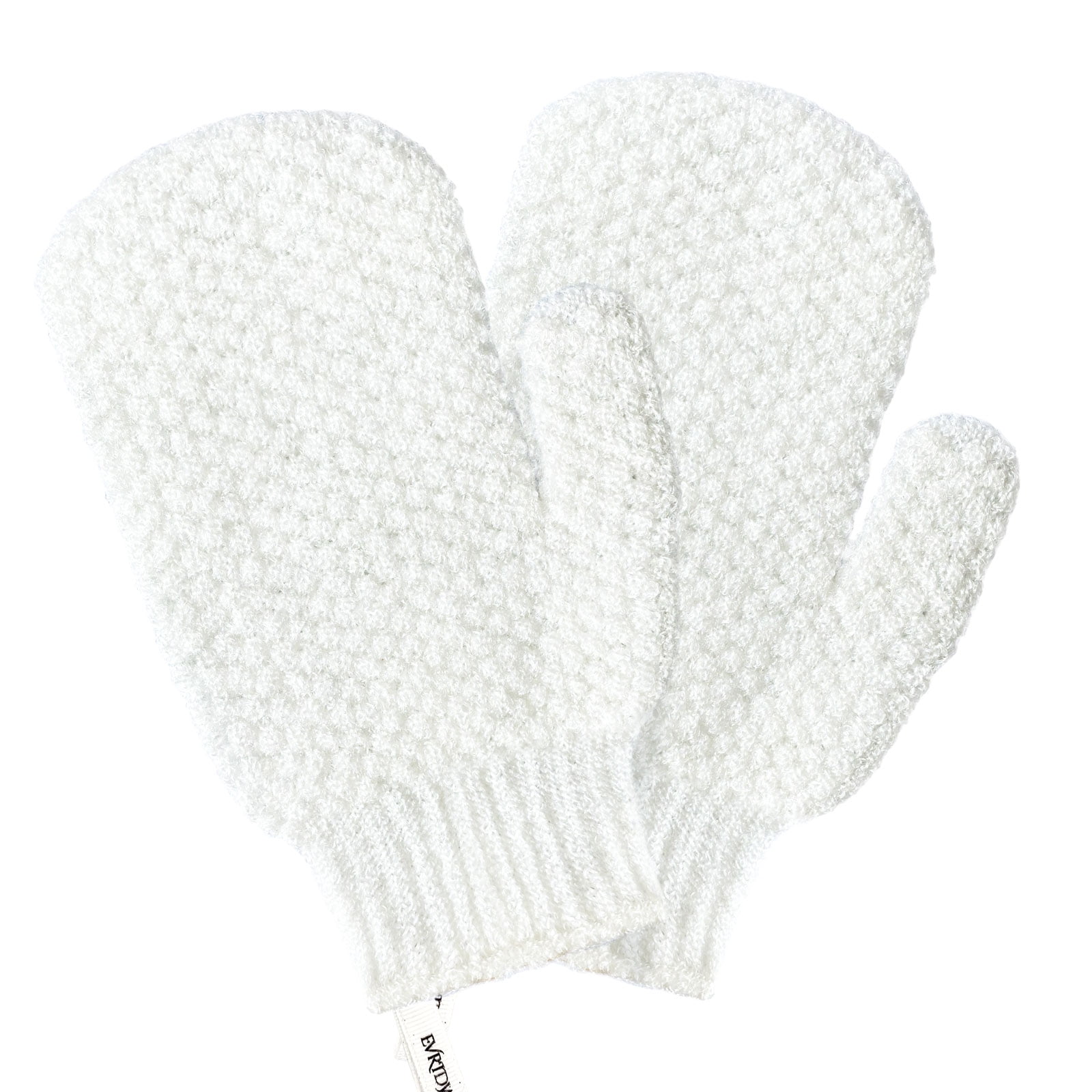 EvridWear Exfoliating Bath Mittens for Shower, Spa, Massage and Body ...