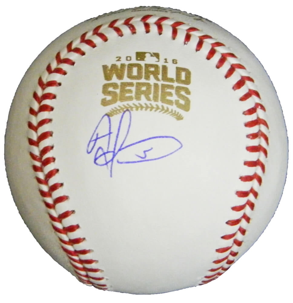 Albert Almora Jr Signed Rawlings Official 2016 World Series MLB ...