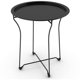 Mainstays Metal Tray Side Table, Multiple Colors - Walmart.com