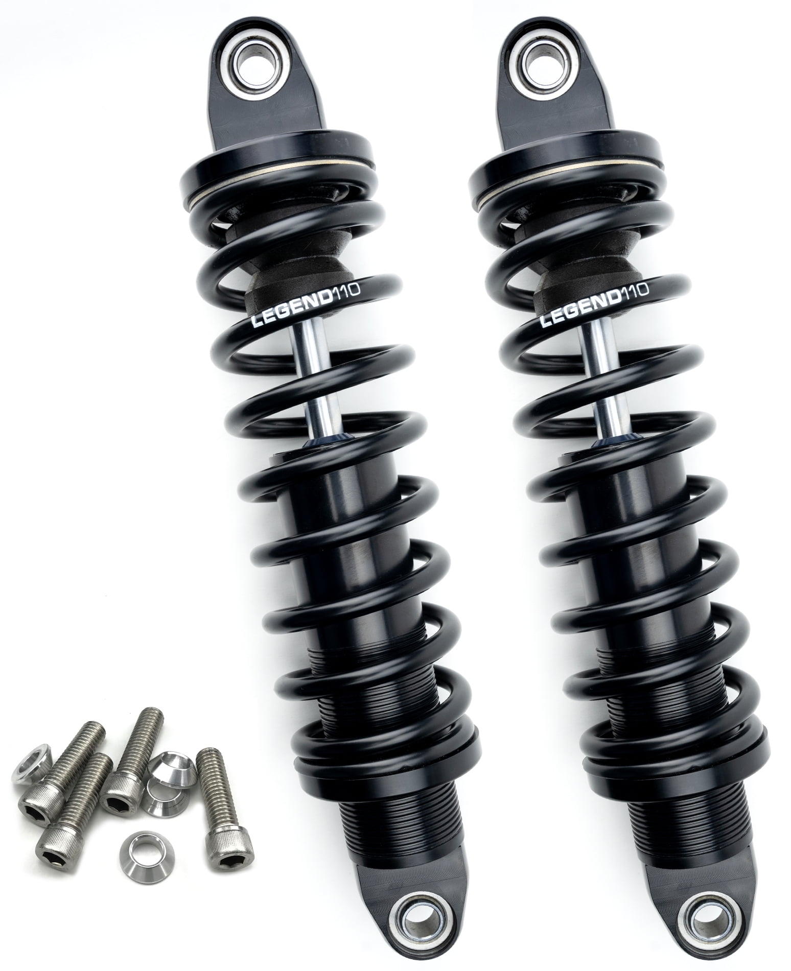 Legends Revo Heavy-Duty Black 13" Tri-Glide Rear Shocks (1310-1209 ...