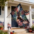 American Flags for Outside, Outdoor USA Patriotic, 8th of July Memorial ...