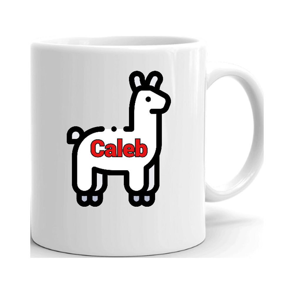 Llama Caleb Ceramic Dishwasher And Microwave Safe Mug - Walmart.com