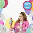 Barbie, Fashion Doll, Pink Braids in Floral Jacket + accessories & Pet ...