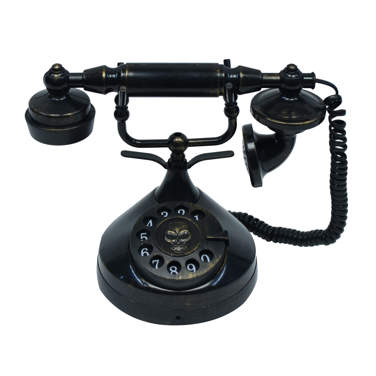 Spooky Talking Voice Victorian Vintage Rotary Dial Phone Haunted House ...
