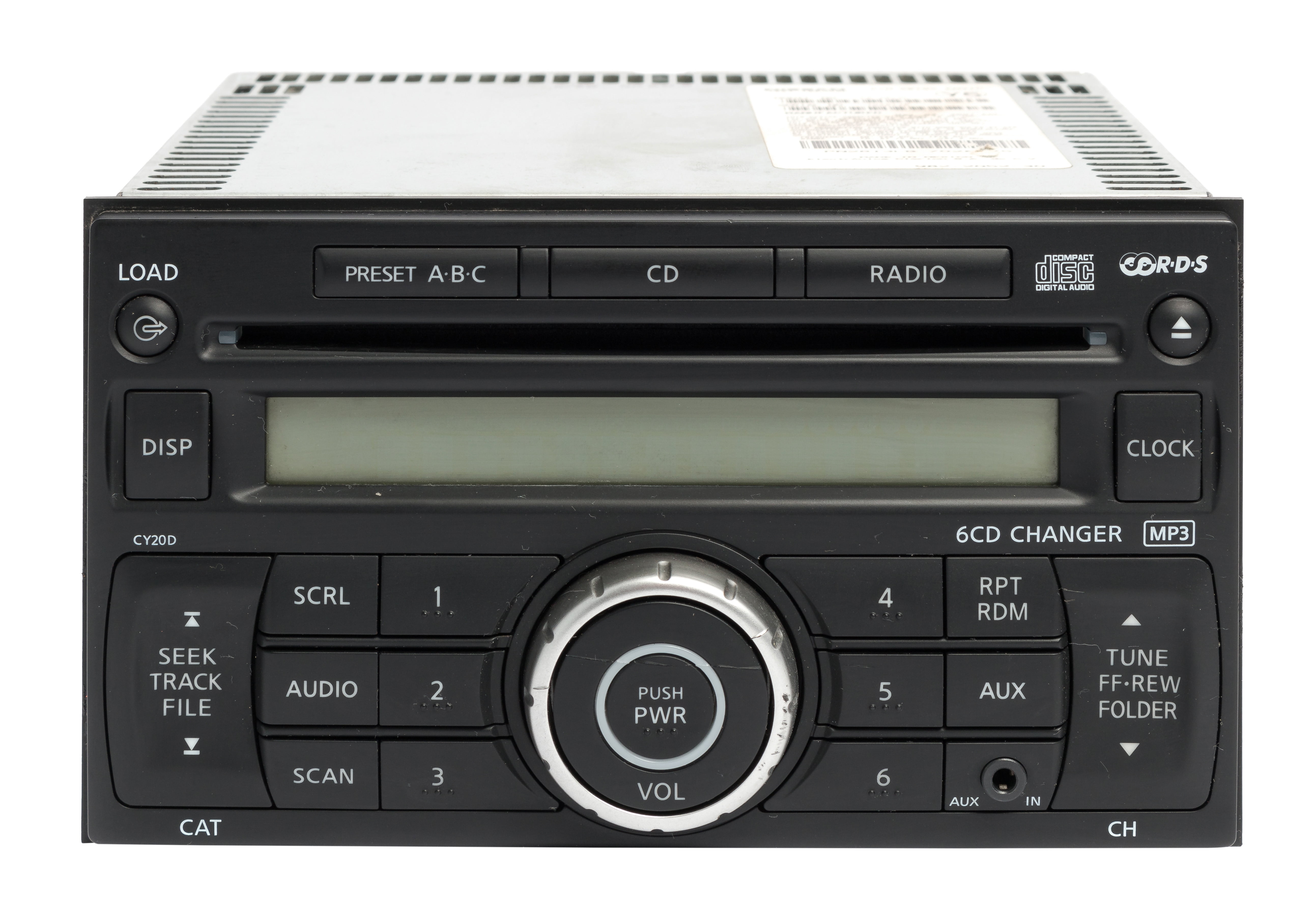 Restored 2007-09 Nissan Versa AM FM Radio 6 Disc CD Player MP3 ...