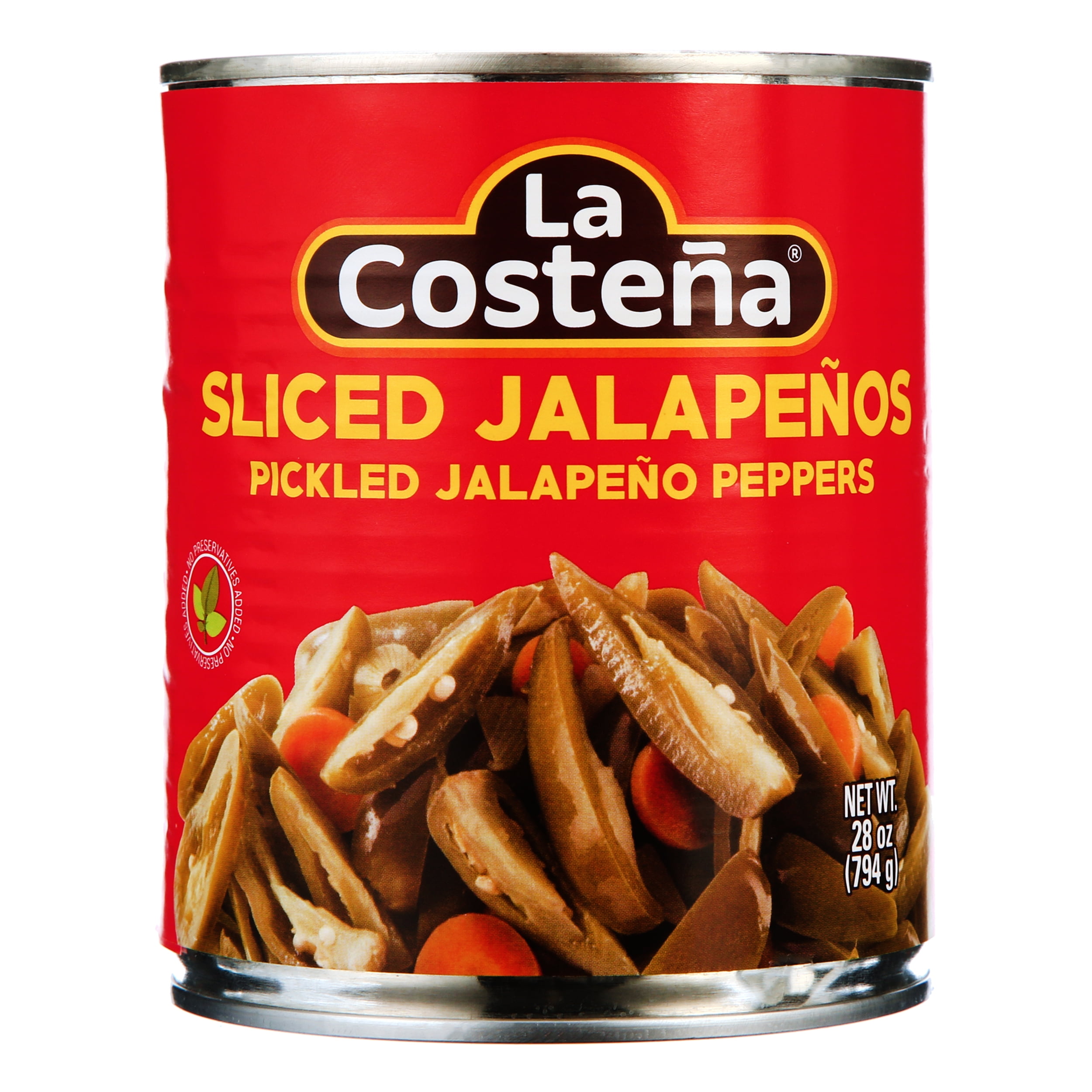 Sliced Jalapenos Can