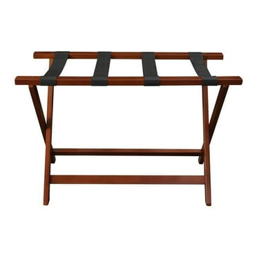 Winsome Wood Reese Luggage Rack with Shelf, Espresso Finish - Walmart.com