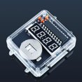 WINDLAND DIY LED Digital Clock Kit With Display Straps Components For ...