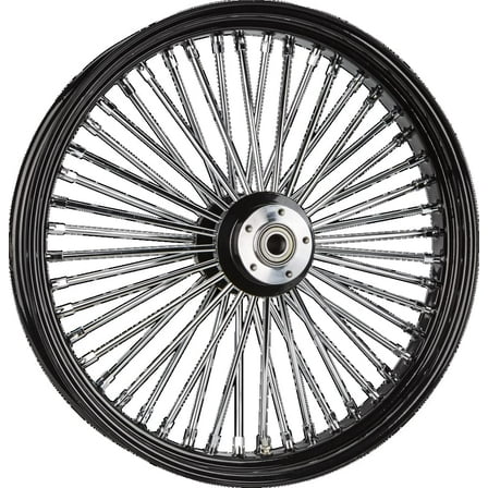 HardDrive Front 48 Spoke Wheel Black Single Disc 26X3.5 25mm 08-Up 052 ...