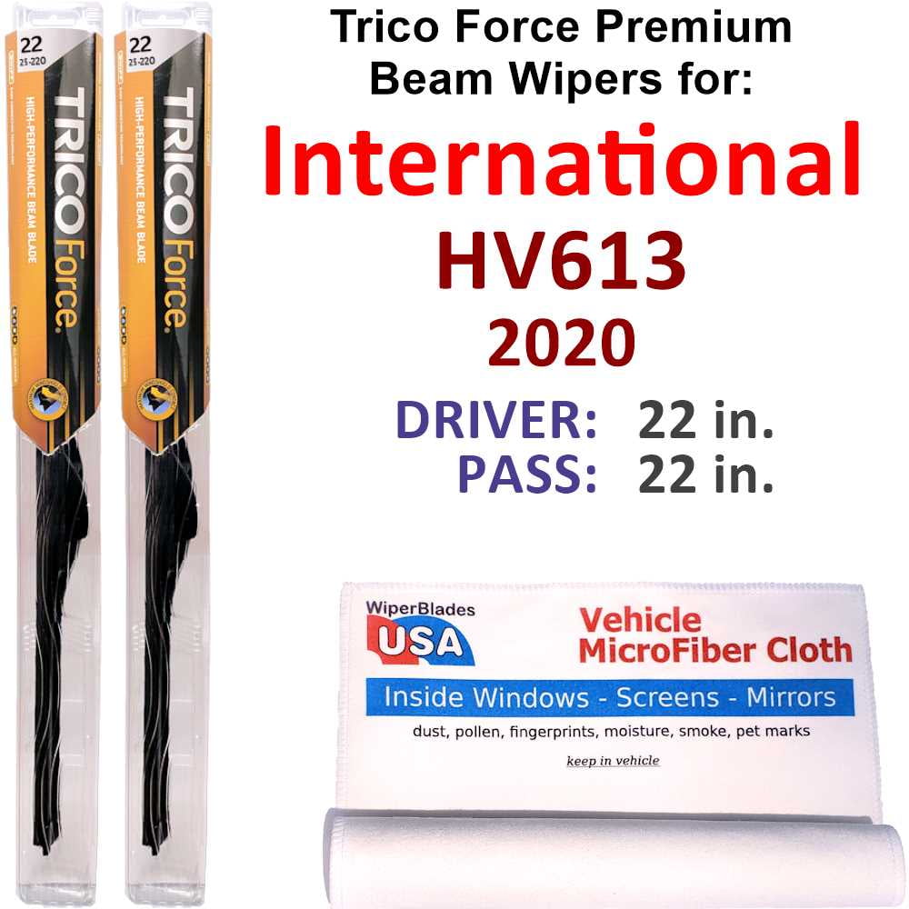 2020 International HV613 Performance Beam Wipers (Set of 2) - Walmart.com