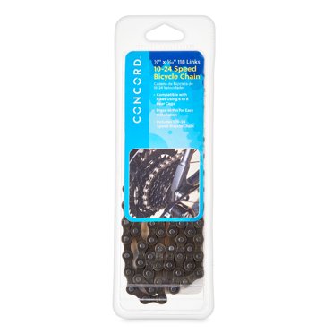 Bell Links 500 Bicycle Chain for 10-24 Speed Bikes, 1/2 inch x 3/32 ...