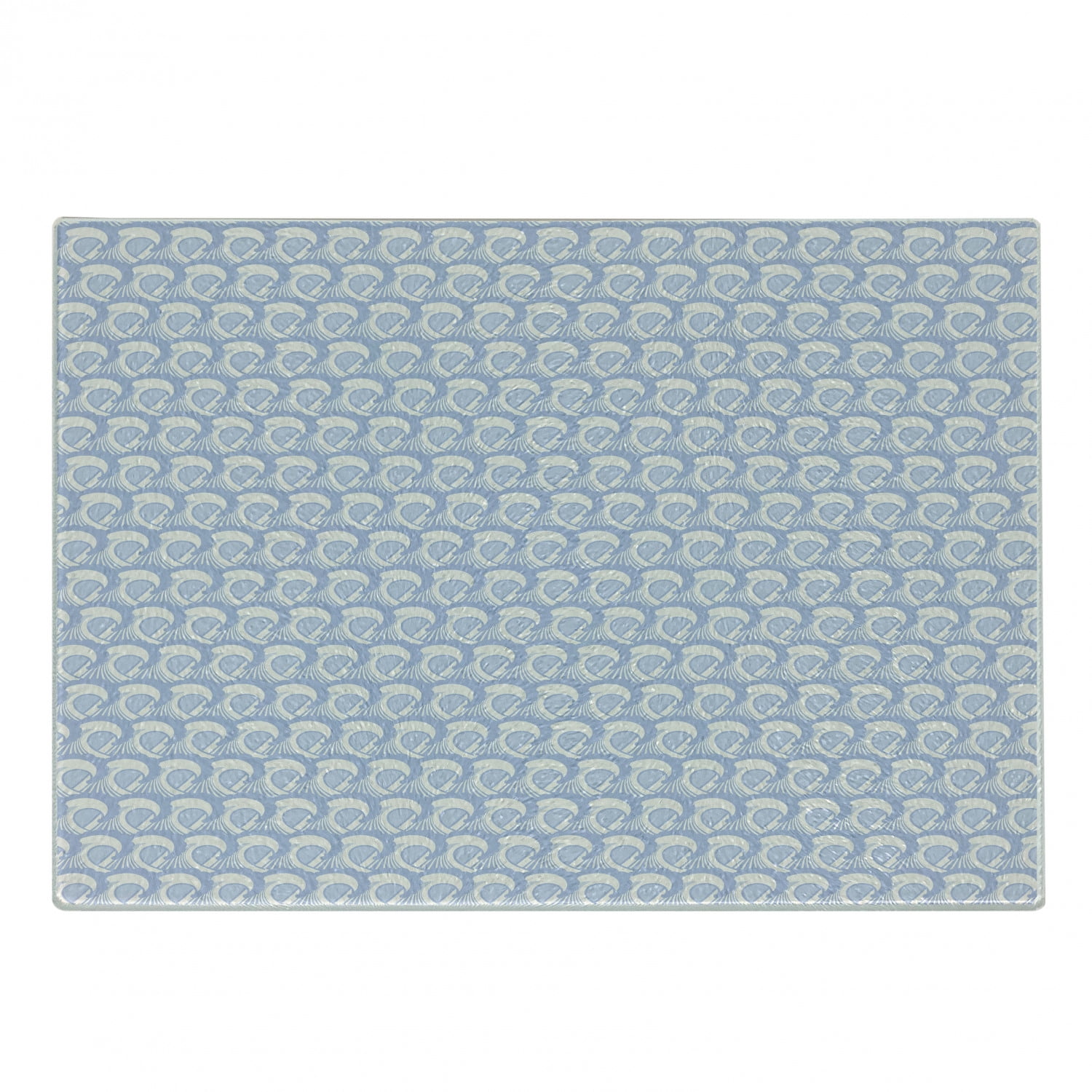 Wave Cutting Board, Pattern with Abstract Sea Waves Oceanic Motifs ...