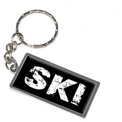 Ski Keychain Key Chain Ring - Walmart.com