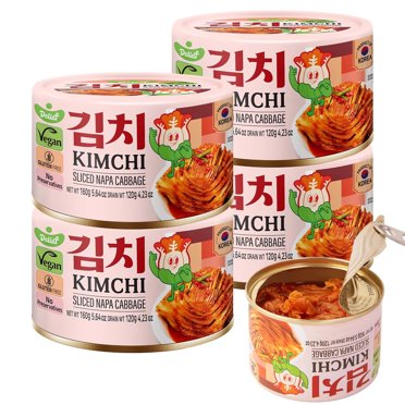 Lucky Seoul Fresh Korean Spicy Kimchi with Cabbage Ingredients, 14 oz ...
