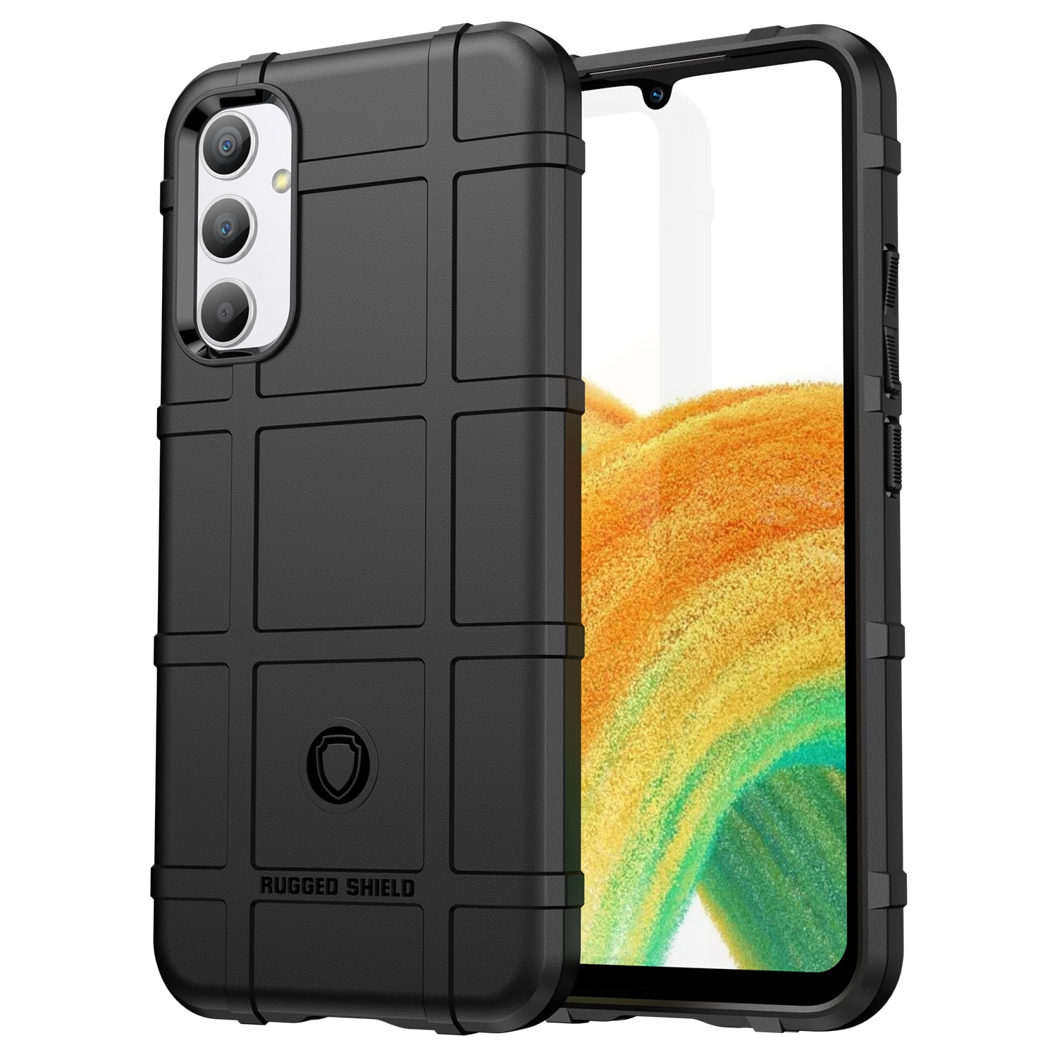 SaniMore Case for Samsung Galaxy A14 5G 6.6" 2023, Rugged Heavy Duty Protective Cover Anti-slip ...