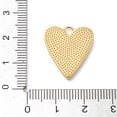 304 Stainless Steel Shell Pendants Heart Charms Ion Plating(IP) Real ...
