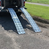 Titan Ramps 7.5' Folding Aluminum ATV Loading Ramps, Arched Design ...