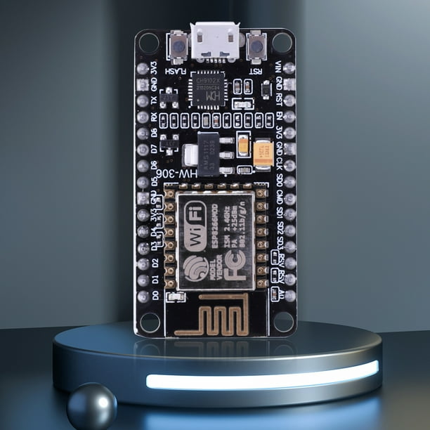 Módulo Inalámbrico Módulo WiFi ESP8266 CH340 CP2102 / ESP-12E programable basado en placa ...