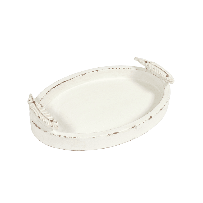 Distressed Serving Tray Rustic Distressed Wood Food Breakfast Serving