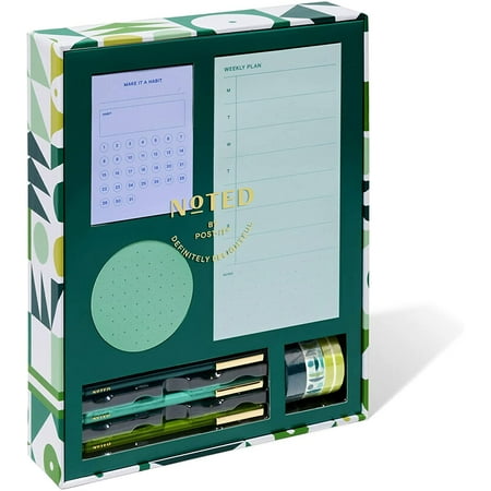 Noted by ZMLEVE Printed Notes Gift Box, 5 Piece Set, Cool Colors ...