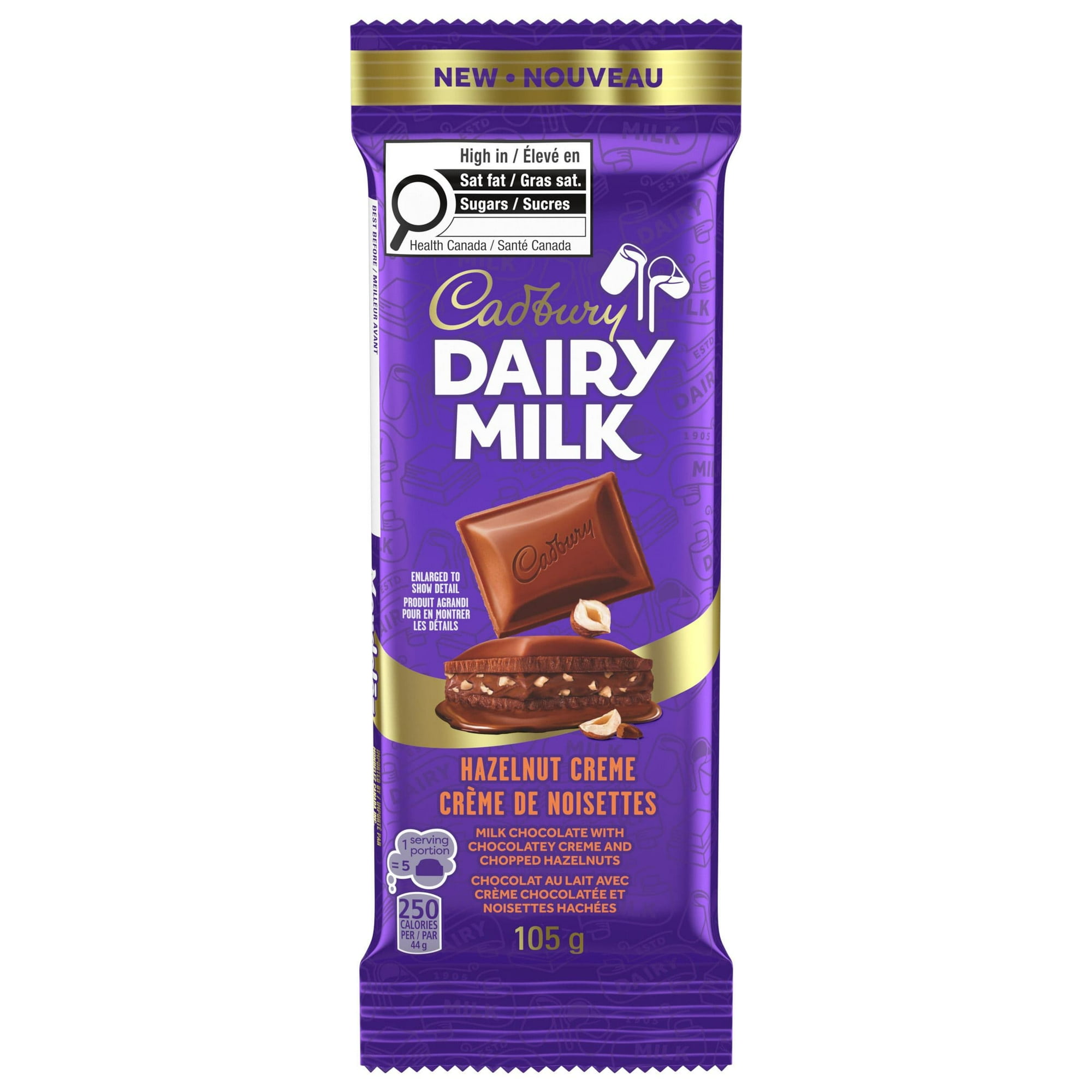 Click here for Cadbury Dairy Milk Hazelnut Creme 105g prices