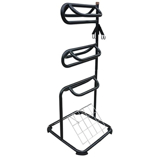 Master Rancher TI-058 3 Tier Saddle Rack- 29.9 x 28.9 x 12.8 in ...