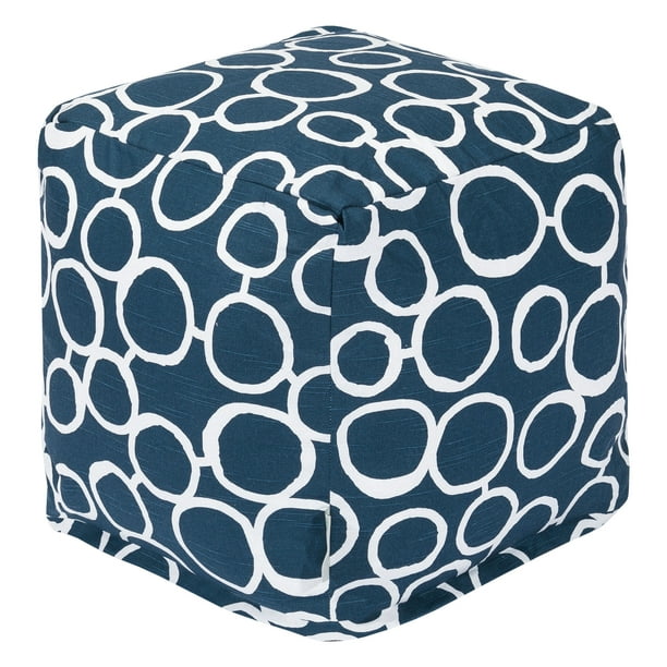 Majestic Home Goods Fusion Indoor Ottoman Pouf Cube - Walmart.com
