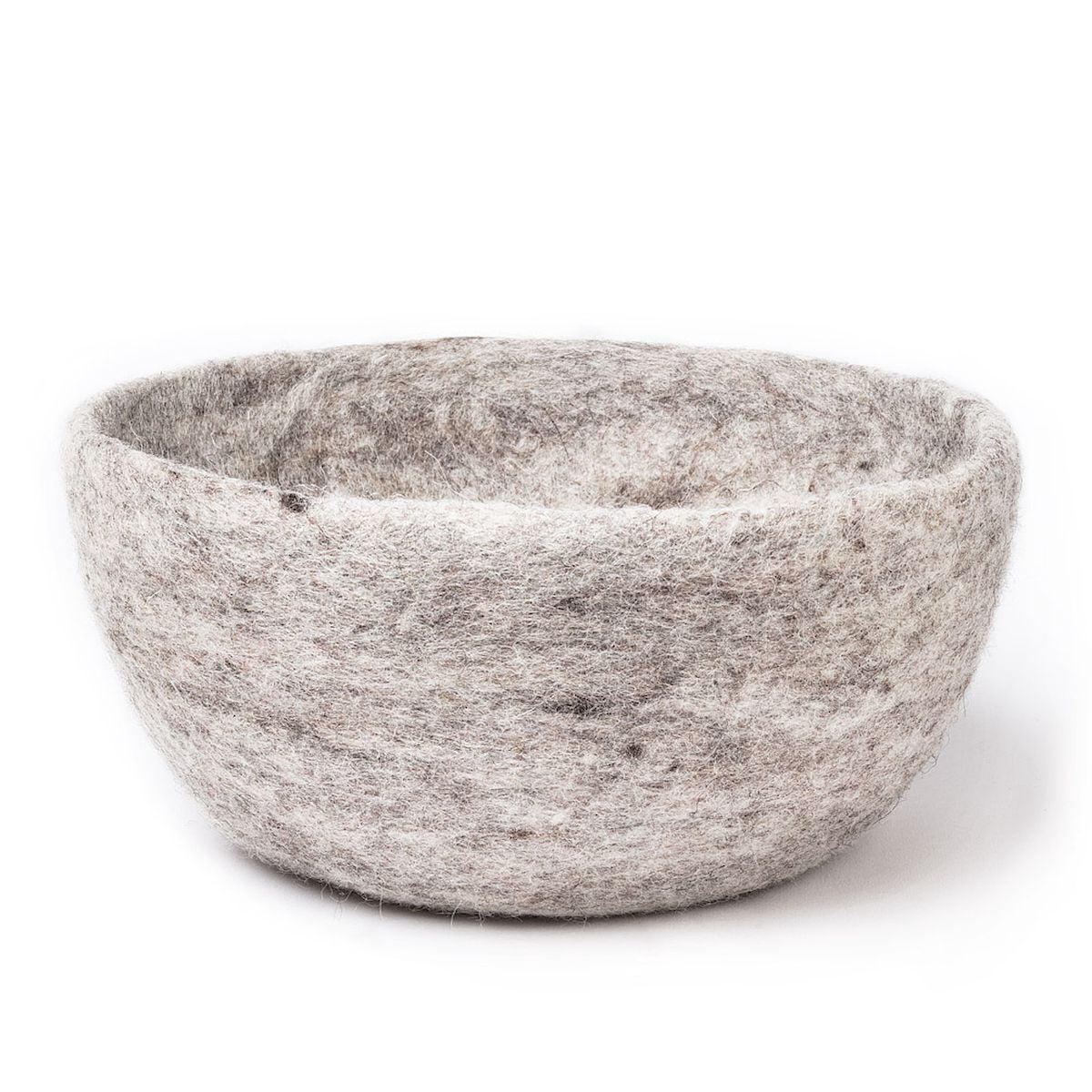 Set of 6 Large Felt Storage Bowl - Walmart.com
