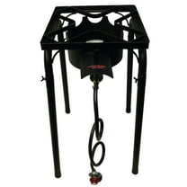 Portable Propane Gas Stove Burner 75,000 BTU Double High Pressure ...
