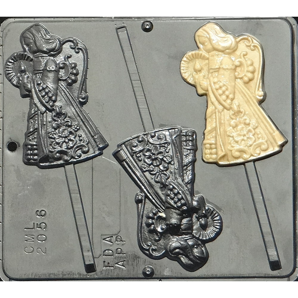 2056 Angel Lollipop Chocolate Candy Mold - Walmart.com - Walmart.com