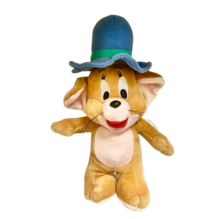 Blue Cowboy Hat Jerry Mouse From Tom & Jerry Cartoon Plush Doll Soft 7 ...