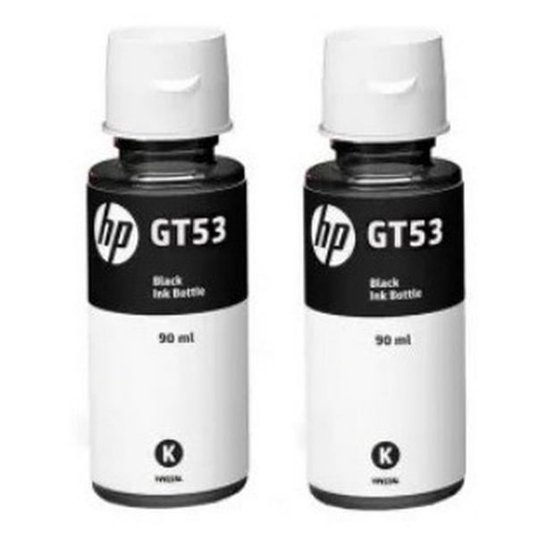 Pack 2 Botellas Tinta Negra Hp Original Gt53 Gt51 Gt51xl HP M0H57AL ...