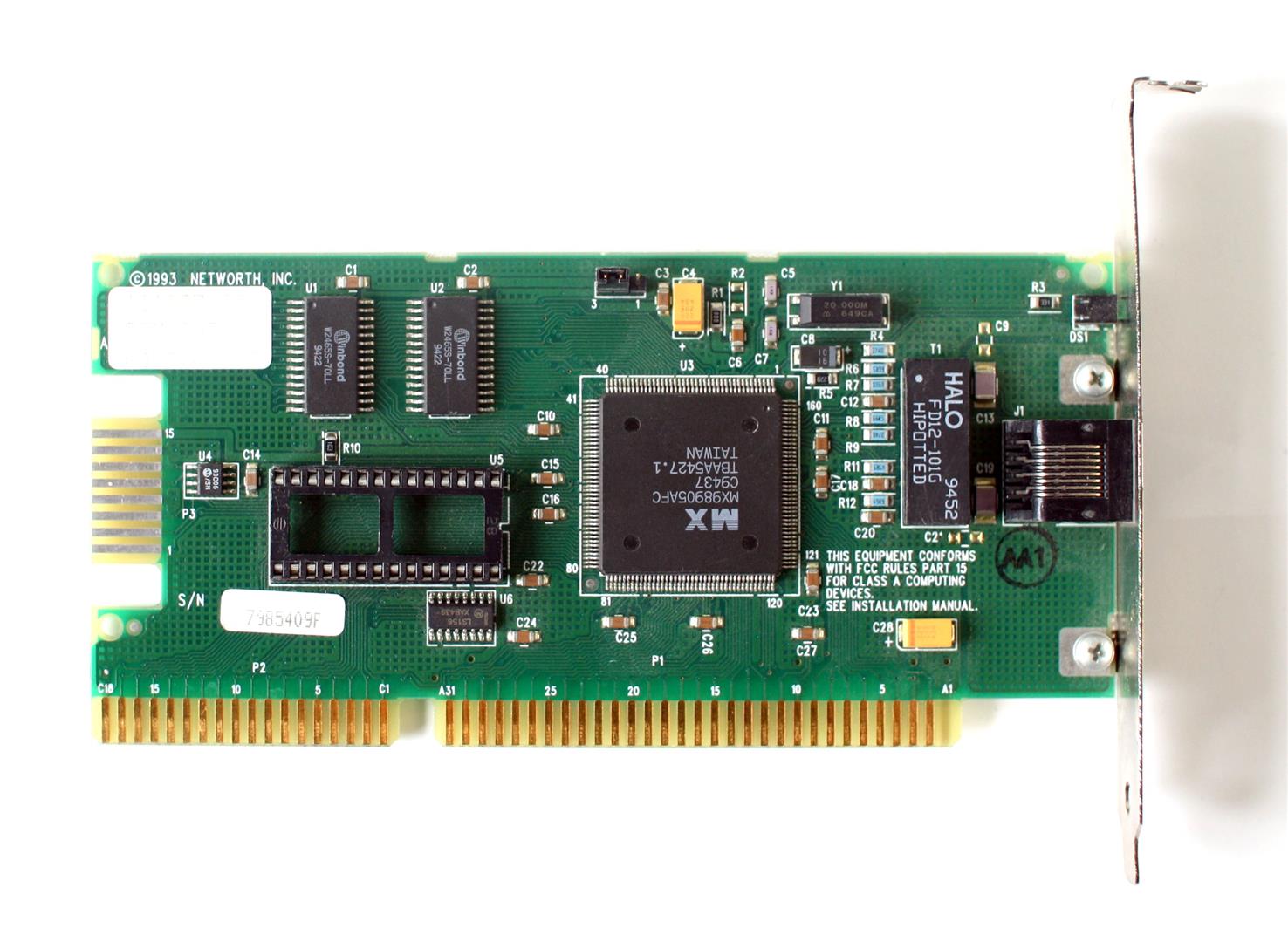 ISA Ethernet Card, 111087-001 REV.002, PCB-1087-1-R1 - Walmart.com