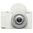 Sony ZV-1F Vlogging Camera, White with ACCVC1 Vlogger Accessory Kit - Walmart.com