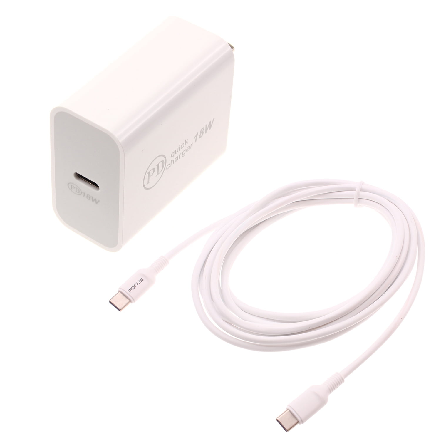 Fast Type-C 18W PD Home Charger for TCL 20S, 20 SE, 10 5G UW, Pro 5G ...