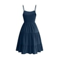 Aimik Fashion Women's Solid Color Sleeveless Spaghetti Strap Backless ...