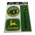 WinCraft John Deere 3 Pack Multi-USE Decals 5.5X7.75 Tractor Logo ...