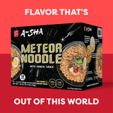 A-Sha Meteor Noodle, 3.5 Ounce, Pack of 12 with Danzai Sauce - Walmart.com