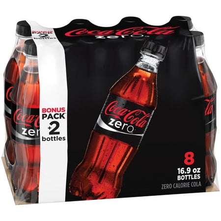 Cocacola Zero Cola Soda 12 Fl Oz 24 Count Walmartcom