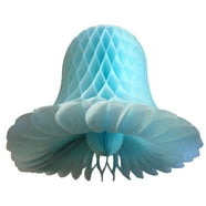 Devra Party 6-Pack 11-Inch Hanging Honeycomb Tissue Paper Bell Garland ...