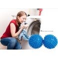 INTBUYING Laundry Soften Fabric Wash Dryer Balls Wash Clothes Clean PVC ...