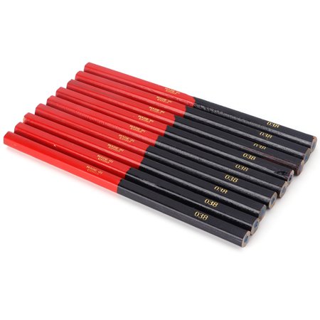 Red + Blue Core Pencils, DIY Mark PenHand Tools Woodworking Pencils ...