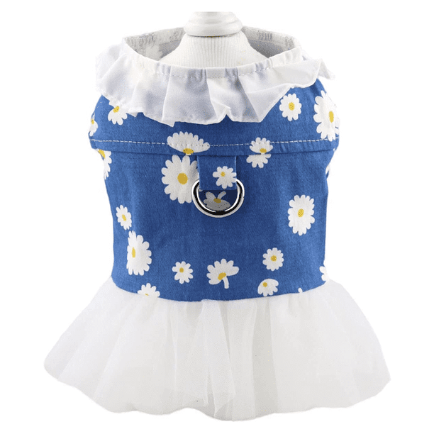 Vestido para perro Apuakthei con arnés y anilla en D, ropa para ...