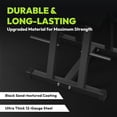 Adjustable Dumbbell Rack with Plate Storage, 500 lb Capacity, Space ...