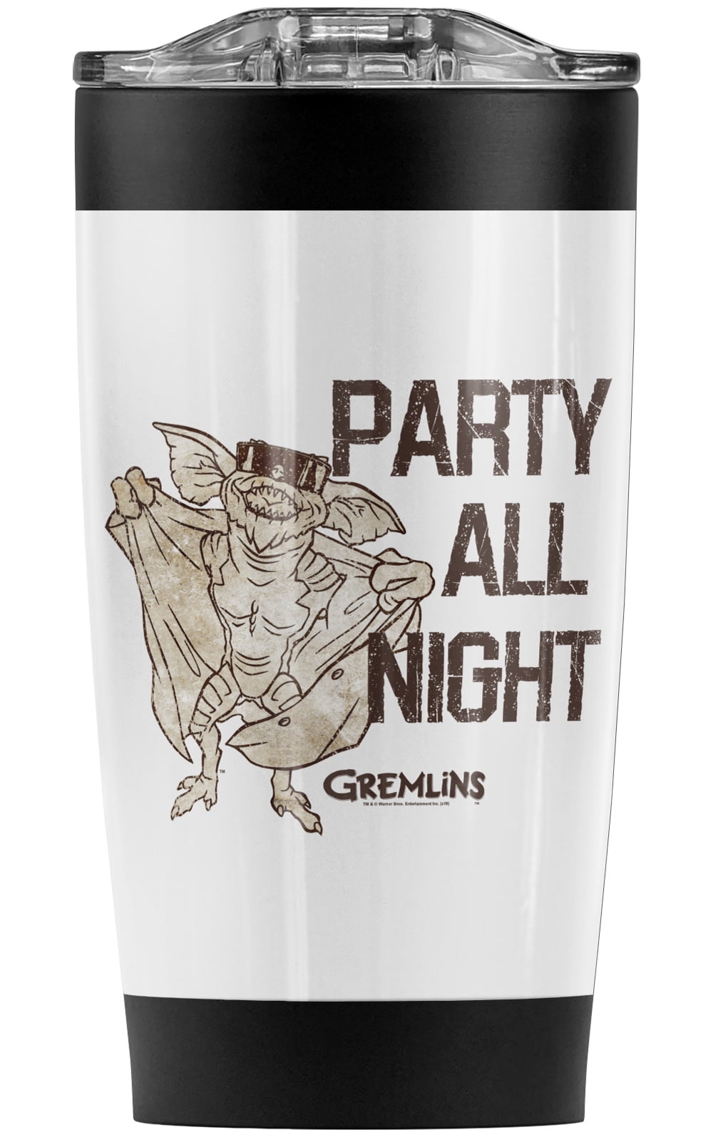 Gremlins Gizmo Stainless Steel Tumbler 20 oz Coffee Travel Mug/Cup ...