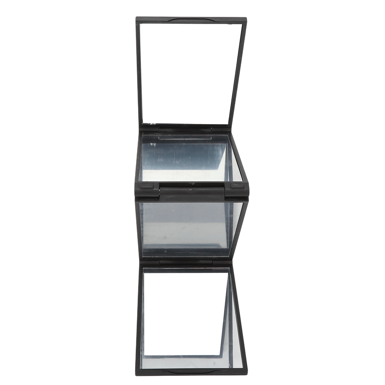 Portable Folding Mirror, 360 Degree 4 Way Mirror Plastic Frame ...