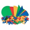 Strictly Briks Big Briks Brick Construction Set - 204 Pieces - Blue ...
